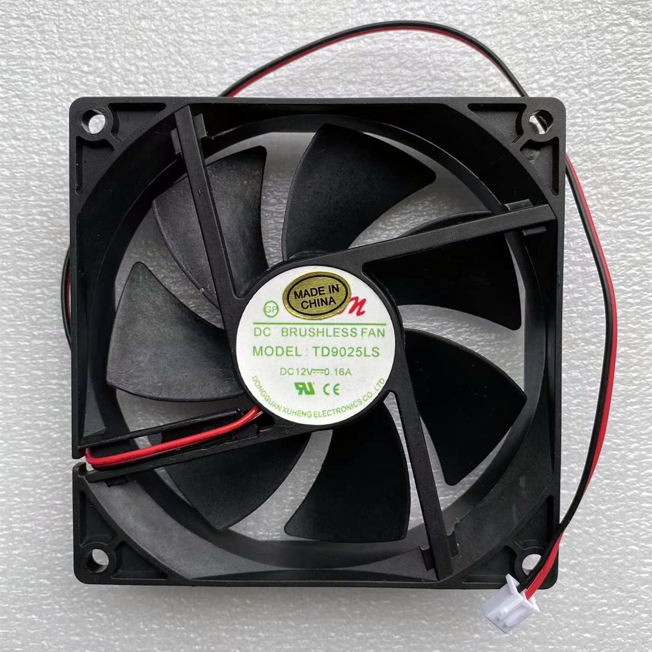 Amazon.com: for TD9025LS DC12V 0.16A 9CM 9025 2-Wire Silent Cooling Fan ...