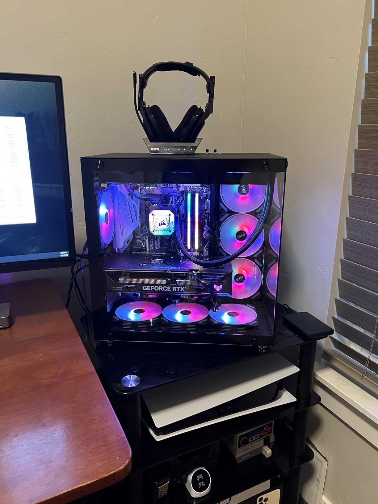 $27/mo - Finance GIM ATX Mid-Tower PC Case Black 10 Pre-Installed 120mm ...