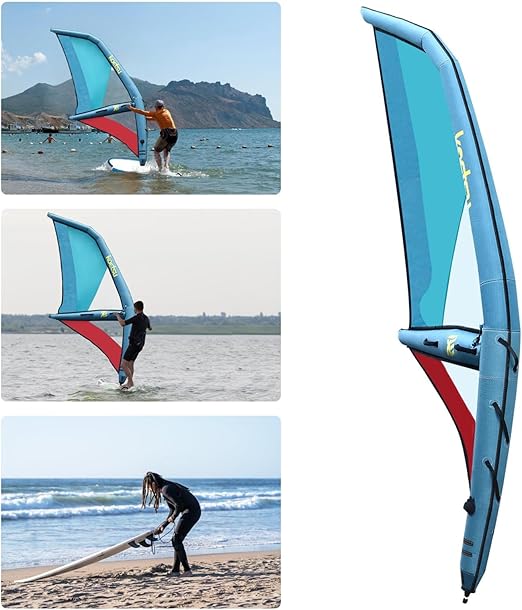 Inflatable sail,Inflatable Sail with Inflatable Pump 4.2㎡,freestanding ...