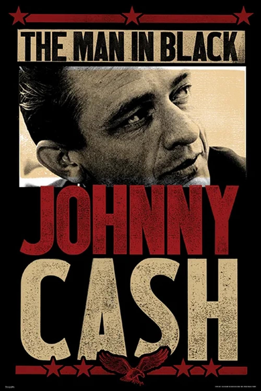Amazon.com: BUY ART FOR LESS Officially Licensed Johnny Cash - Man In ...