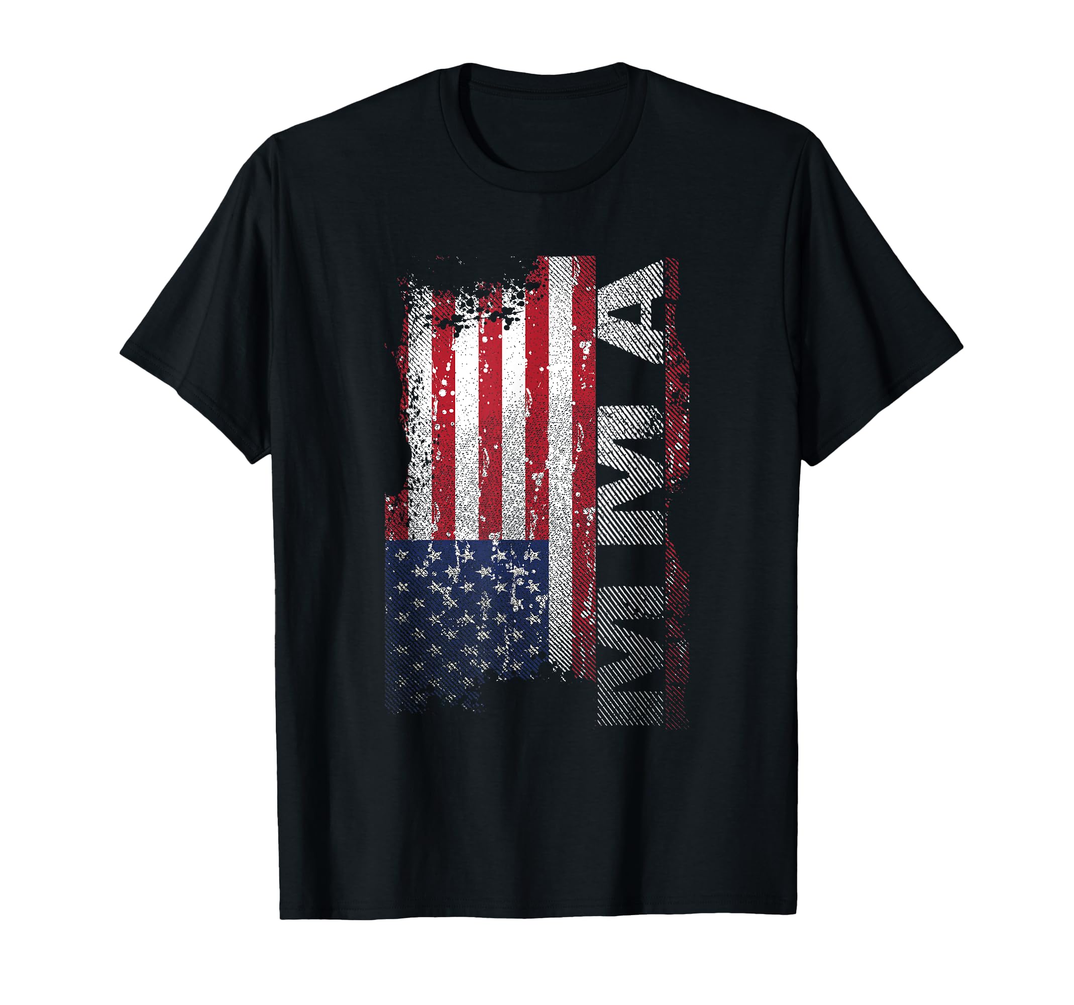 Amazon.com: USA Flag MMA Mixed Martial Arts T-Shirt T-Shirt : Clothing ...
