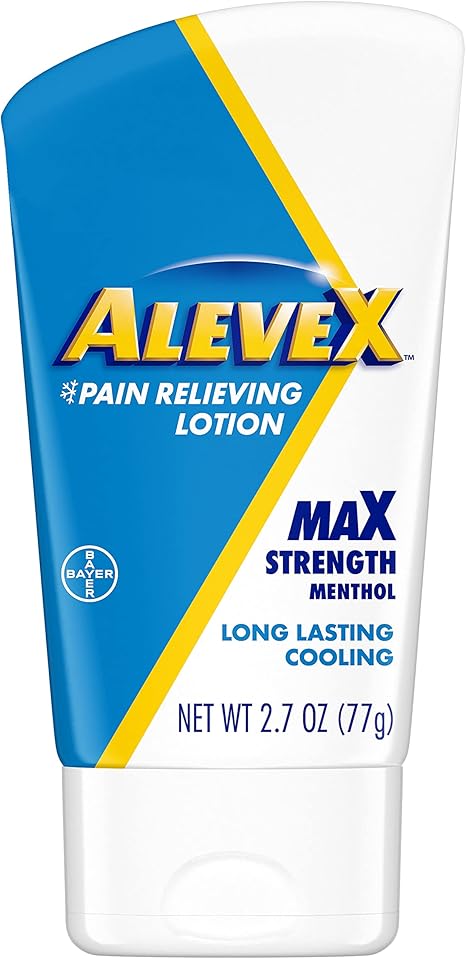 Amazon.com: AleveX Pain Relieving Lotion, Powerful & Long Lasting for ...