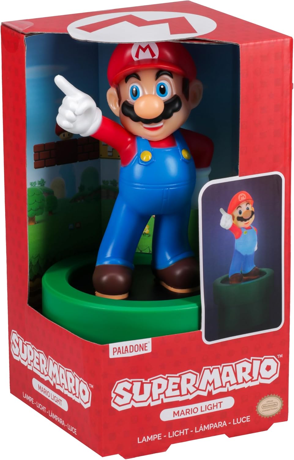 Super Mario Figure Light - Officially Licensed Nintendo Merchandise ...