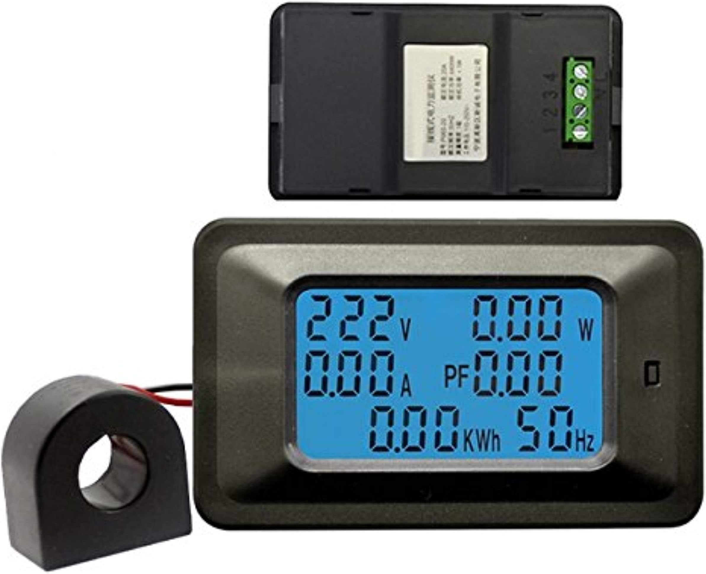 Digital Display DC Ampere meter 0-100A/75mV DC (Powered by 9V ACC/DC ...