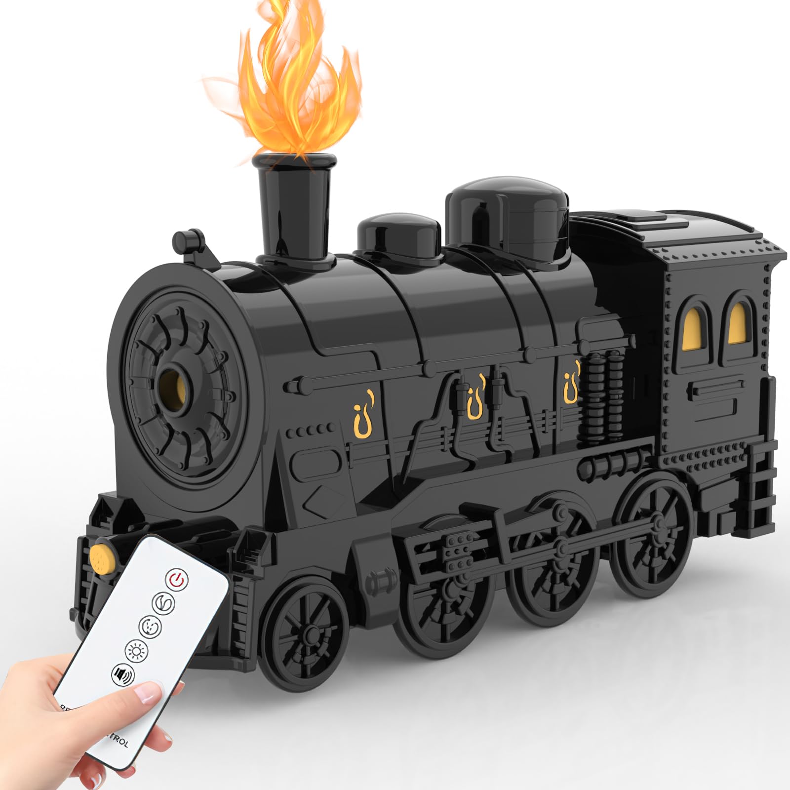 Mostop Train Shape Aroma Diffuser,300ml Essential Oil Aroma Diffuser ...
