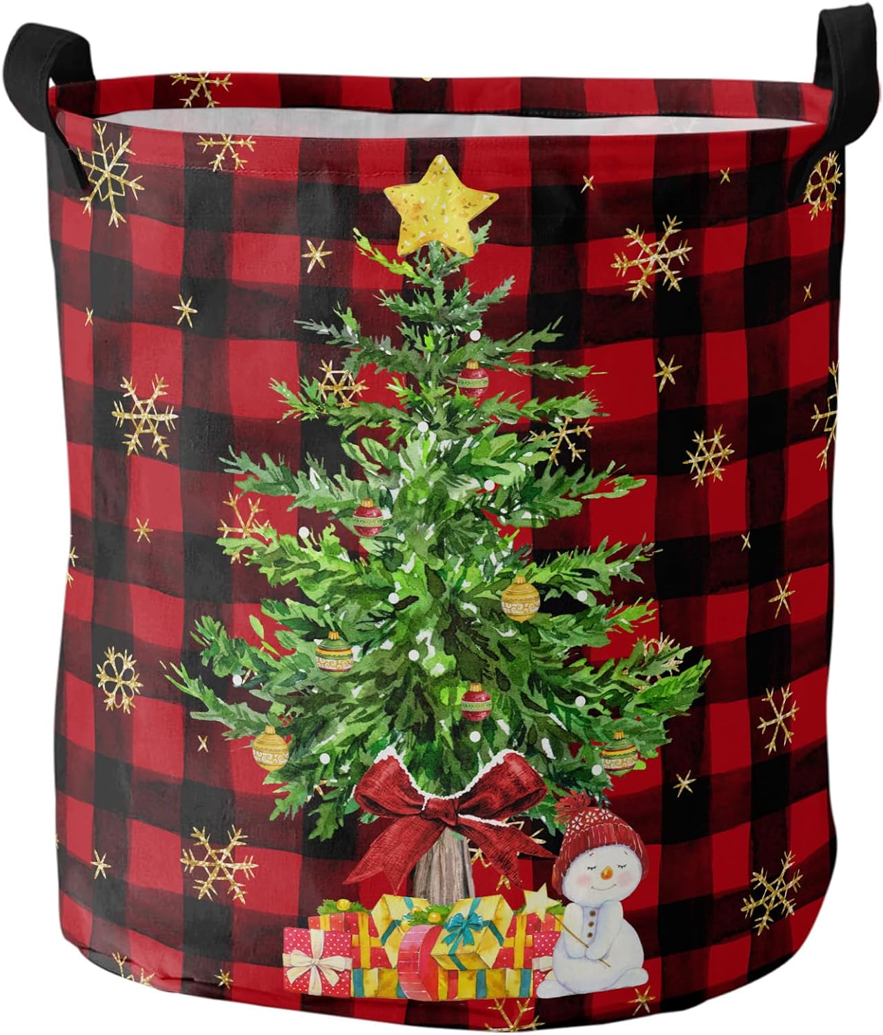 Amazon.com: Christmas Tree Laundry Basket, Collapsible Bag with Easy ...