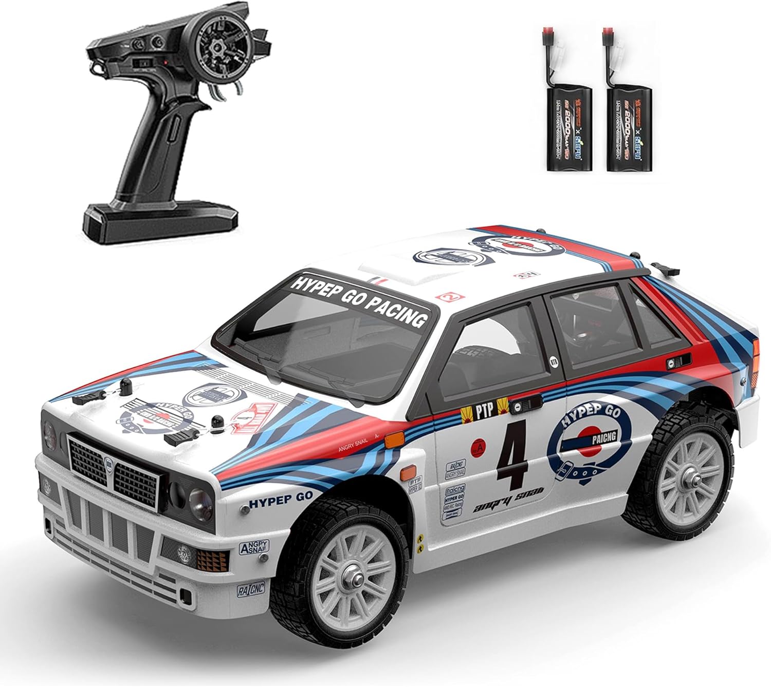 Amazon.com: GoolRC 14302 Brushless RC Drift Car, 1:14 Scale 4WD 42KM/H ...
