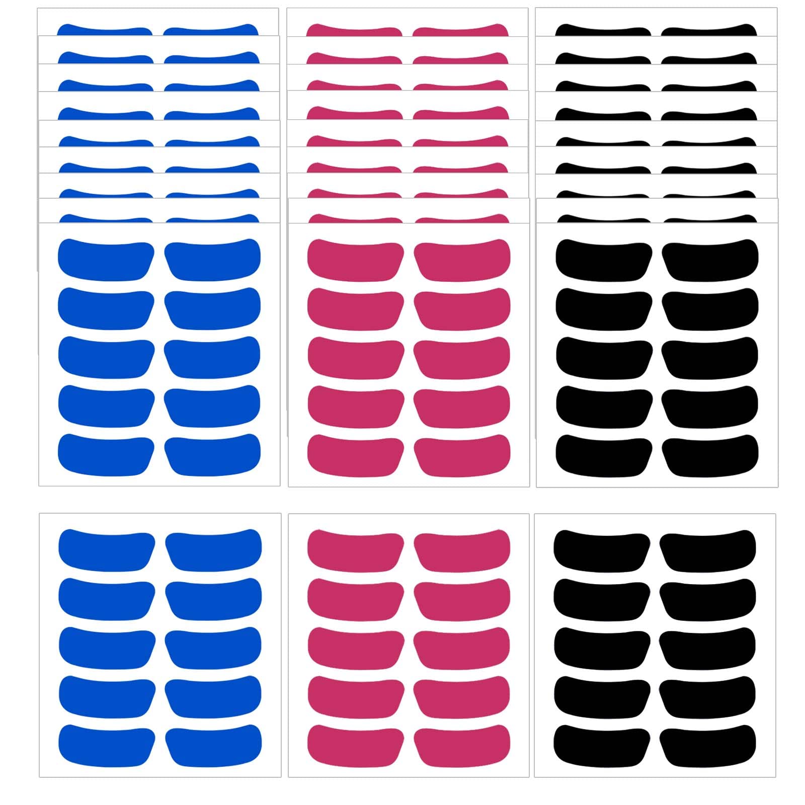Amazon.com : 150 Pairs Football Face Stickers Breathable Eye Strips ...