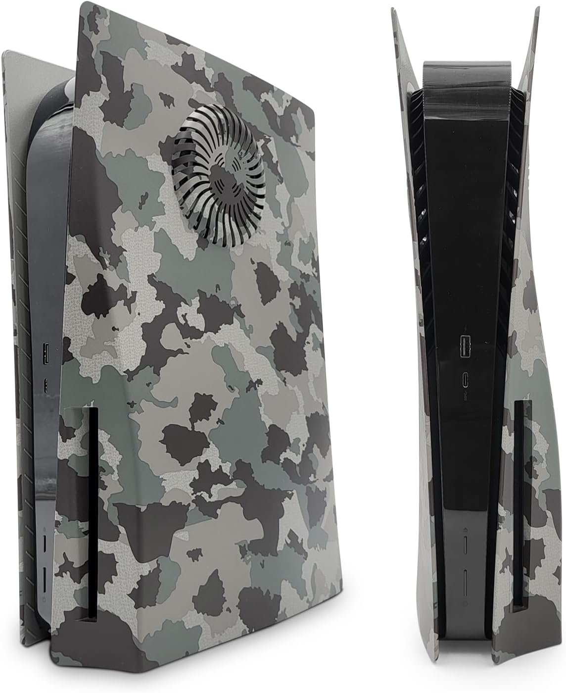 Miimall Coque pour Console PS5 Disc Edition, Plaques de Remplacement ...