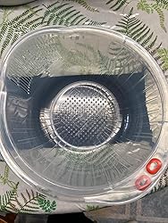 Amazon.com | Inomata Japanese Rice Washing Bowl with Strainer, 2.5 ...