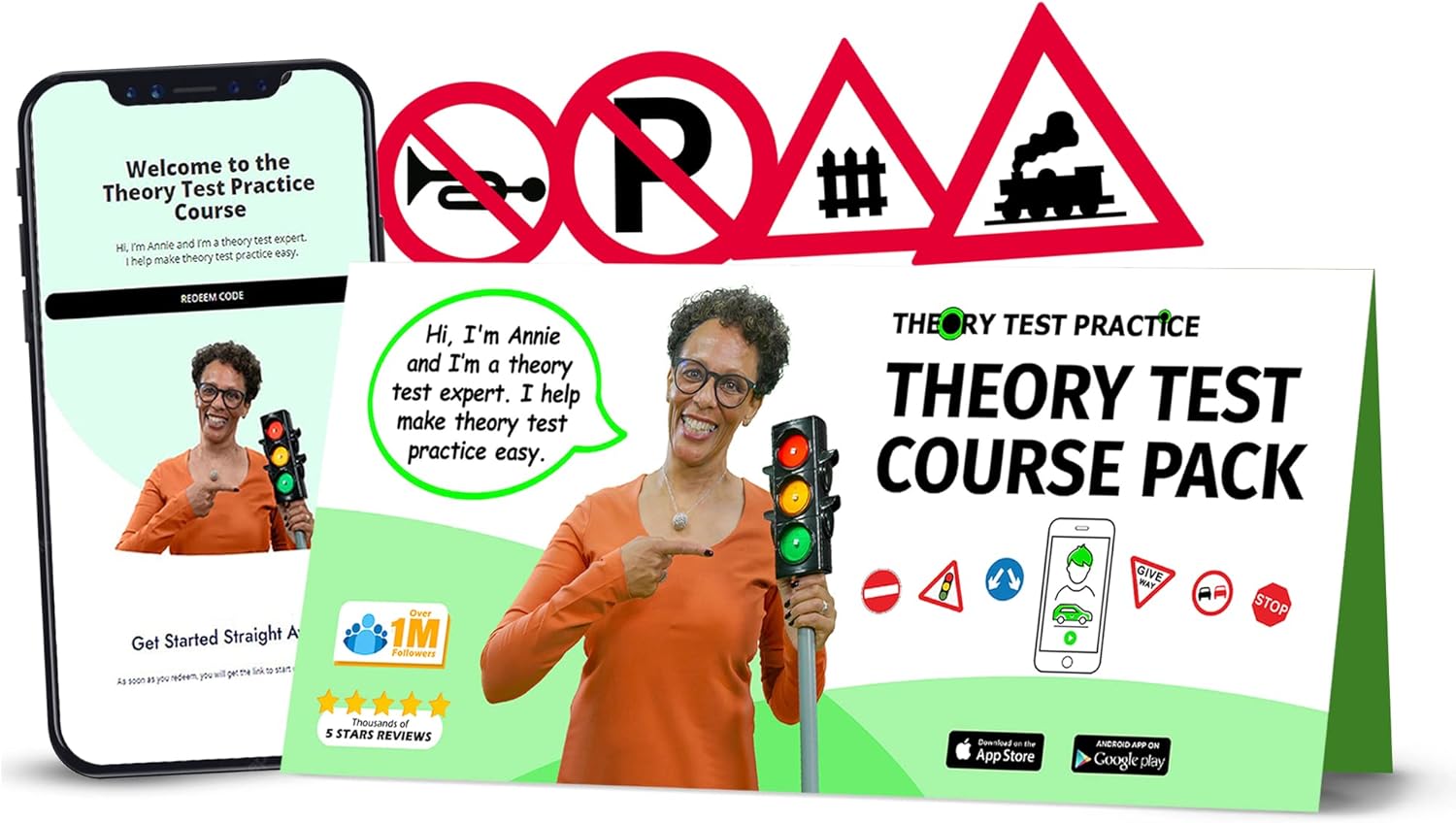 Driving Theory Test Practice Pack- UK Driving Theory Test Kit, Includes ...