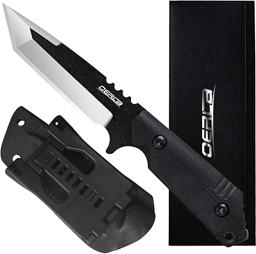 Amazon.com : Oerla TAC Knives OLX-004 Fixed Blade Outdoor Duty Straight ...