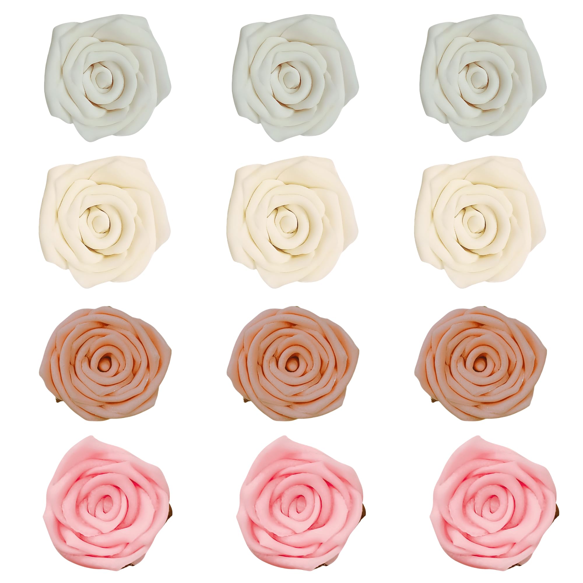Amazon.com: Confect Edible Rose Topper | Edible Rose for cake ...