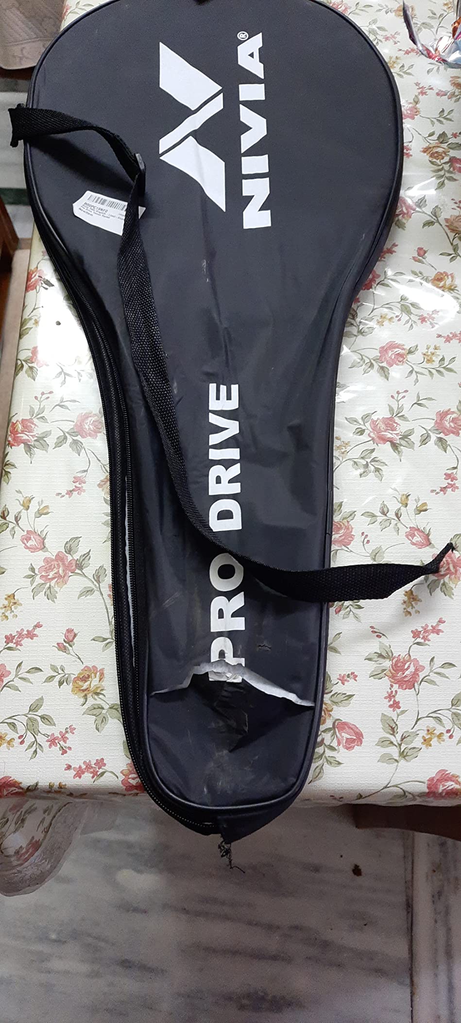 Nivia 7050 Graphite-Lined-Aluminum Adult Pro Drive Tennis Racket ...