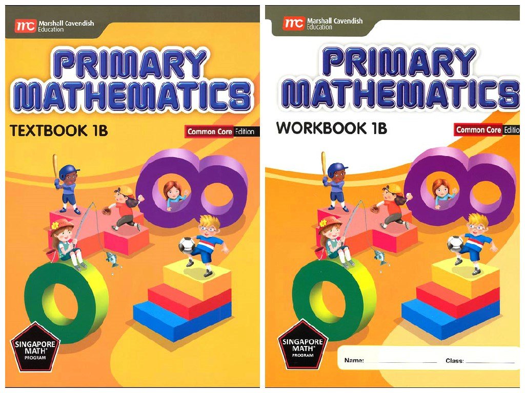 Primary Mathematics 1B SET-Textbook and Workbook (Common Core Edition ...