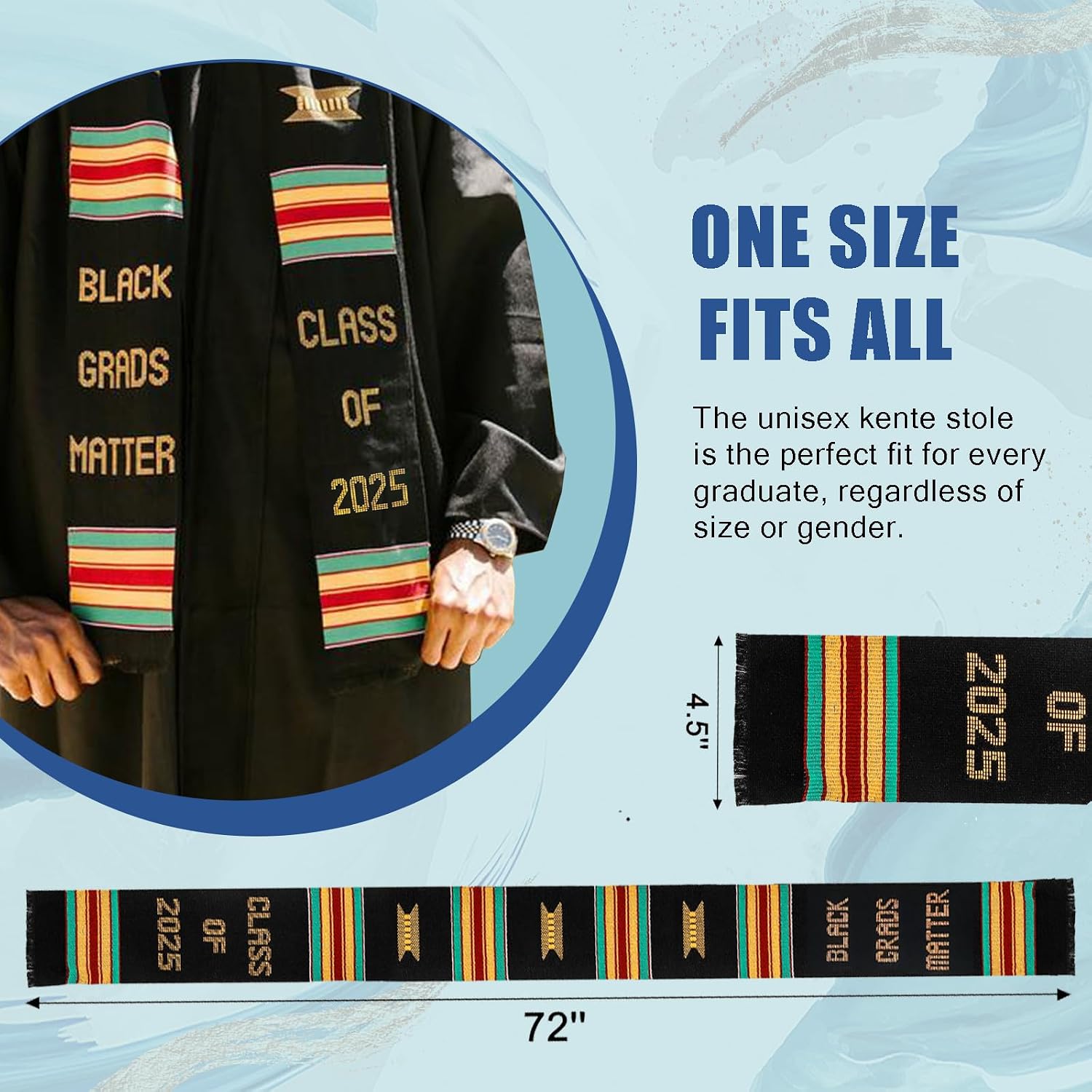 ORNING Kente Graduation Stole 2025 Black Girl Magic Philippines | Ubuy
