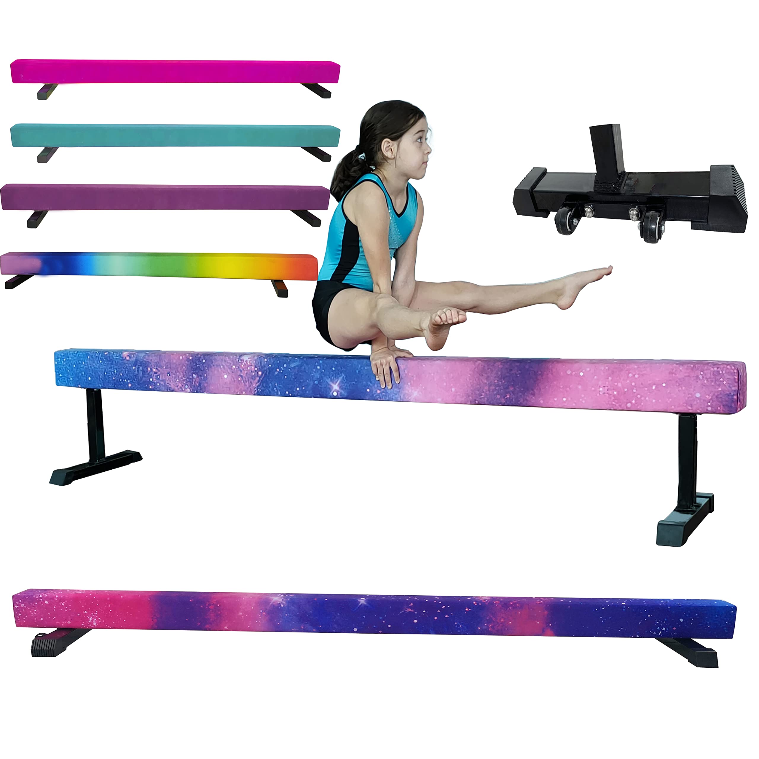 Buy Bufona 8FT Gymnastic Balance Beam,Adjustable Balance Beam Perfect ...