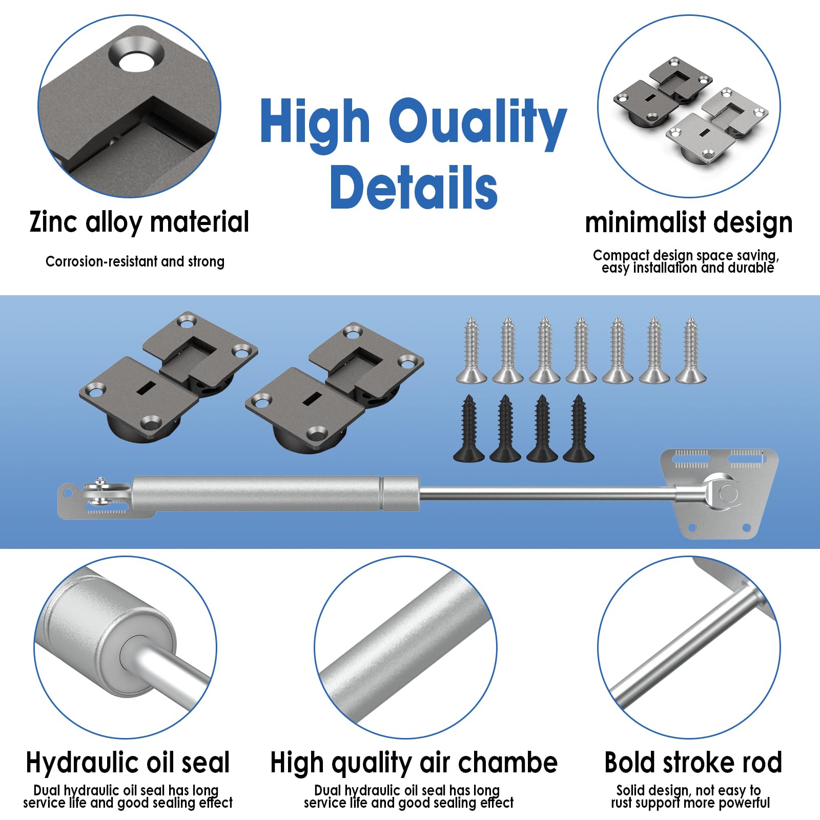 Snapklik.com : Drop Down Gas Struts,Gas Spring Hinge