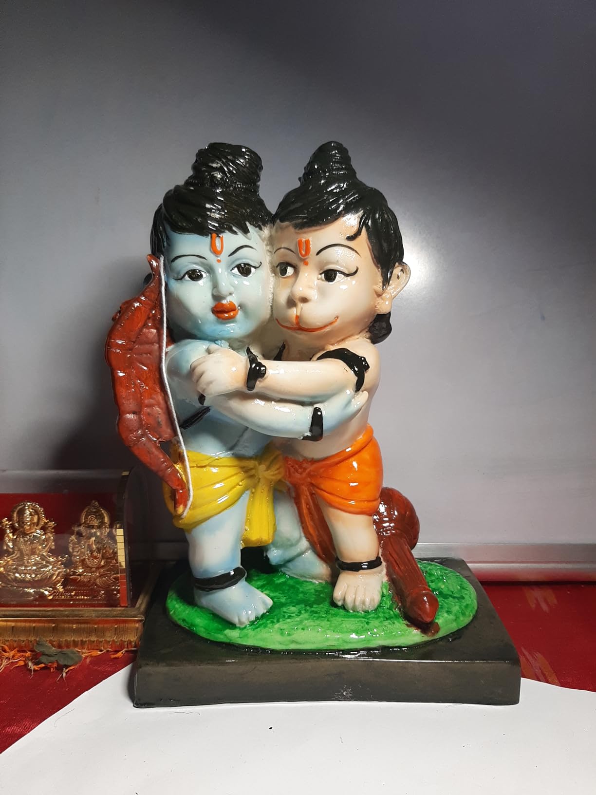 Buy SAUDEEP INDIA Lord Ram and Hanuman Idol | Bhagwan Ram and Hanuman ...