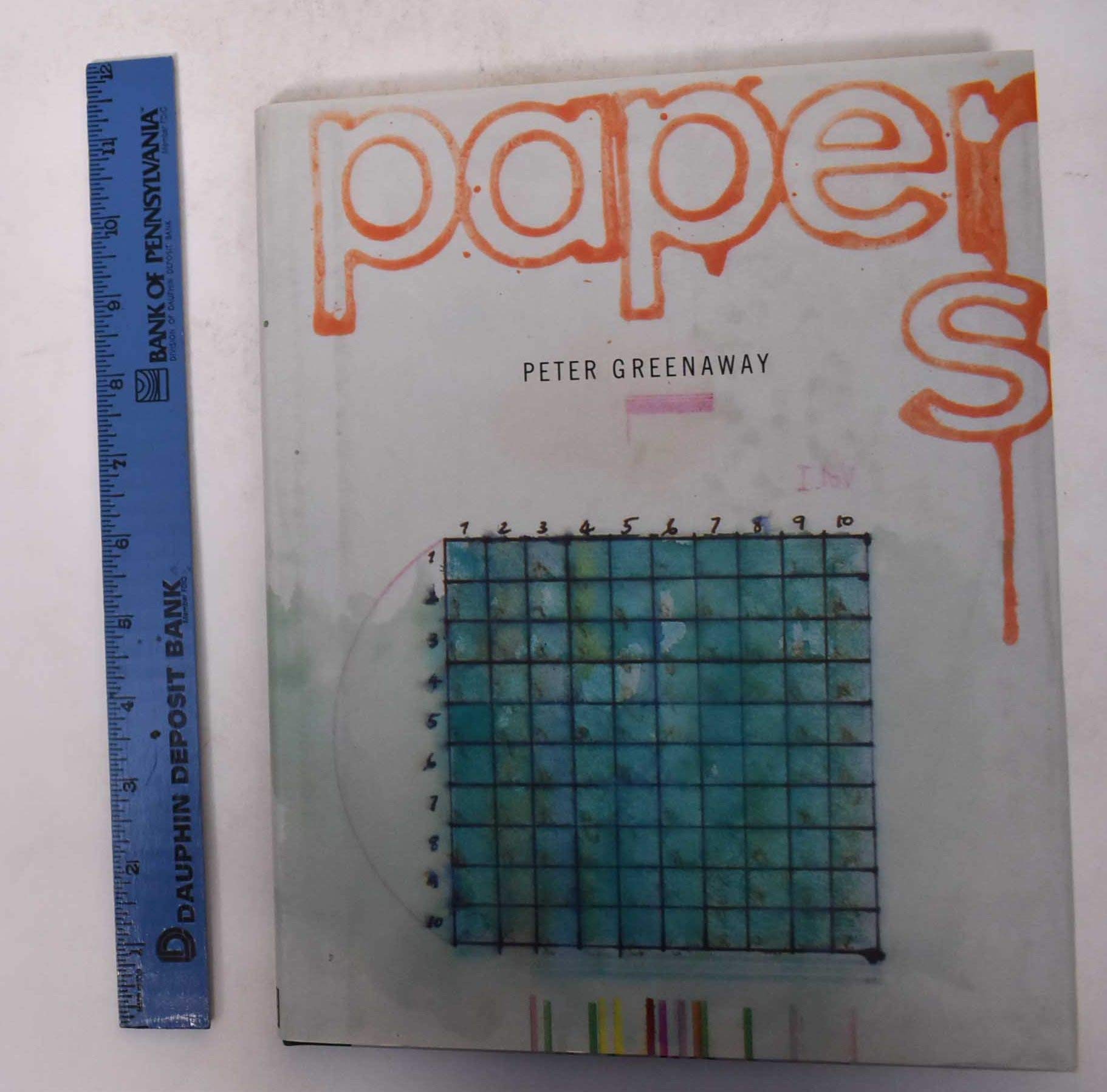 Peter Greenaway: Papers: Greenaway, Peter: 9782906571204: Amazon.com: Books