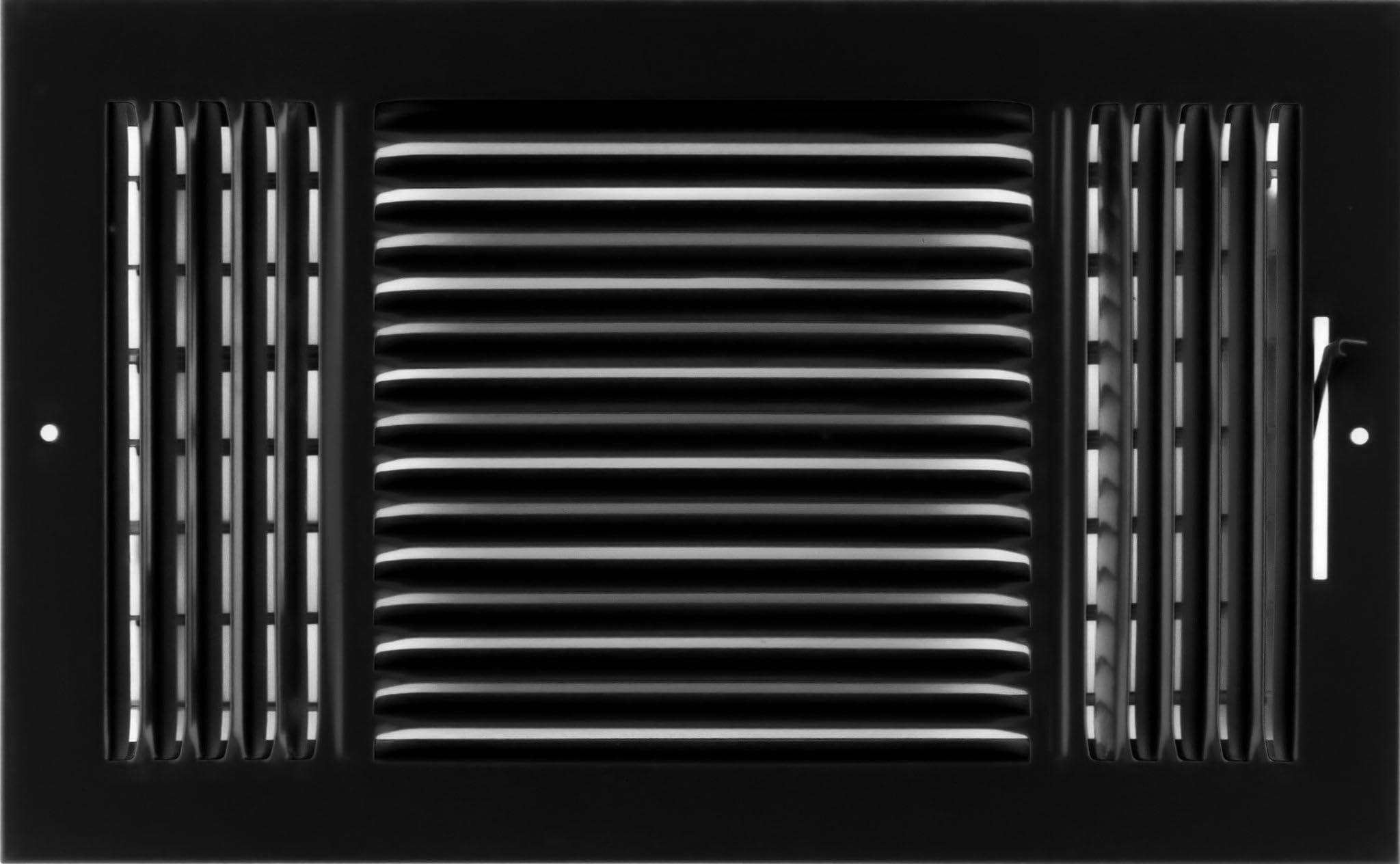 14"w X 8"h 3-Way AIR Supply Grille - Vent Cover & Diffuser - Flat ...