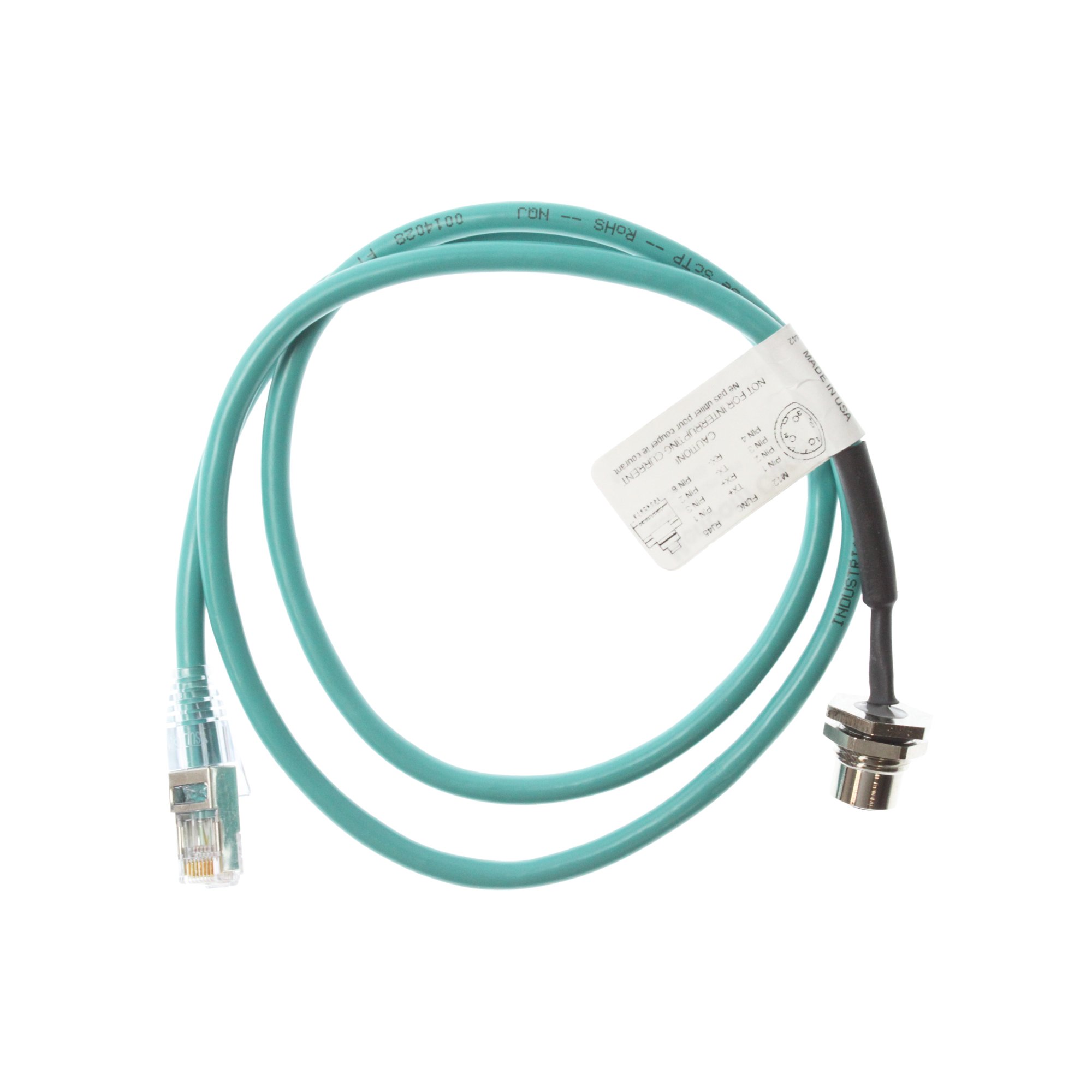 Amazon.com: MENCOM MDE45PB-4FR-RJ45S-BM-1M Ethernet RJ45 to 4-Pin ...