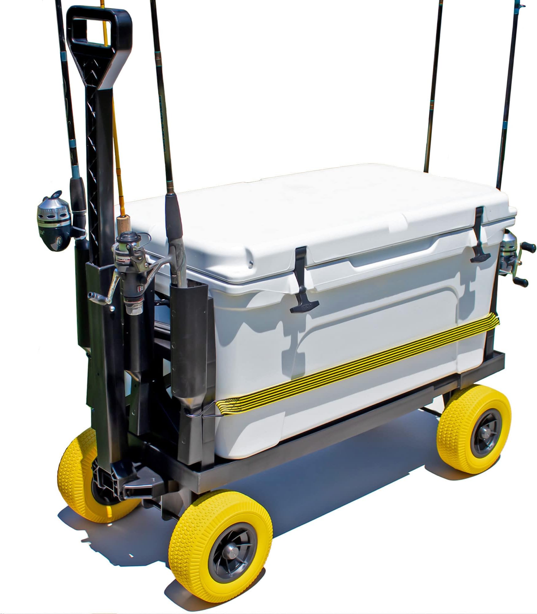 Amazon.com: Mighty Max Cart Ice Chest Dolly All-Terrain Cooler Wheels ...