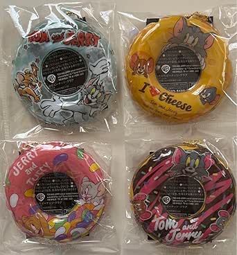 Amazon.co.jp: Tom and Jerry Shakashaka Float Mascot BC Set of 4 : Toys ...