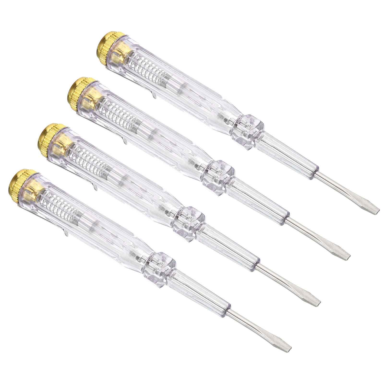 PATIKIL Voltage Tester AC 150-500V Contact Electrical Detector Slotted ...