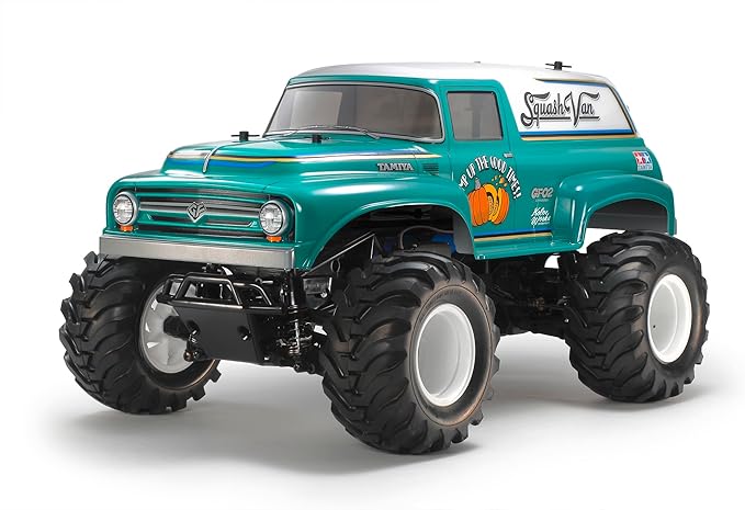 TAMIYA 58725 1:10 RC Squash Van 4WD GF-02 Remote Controlled Car ...