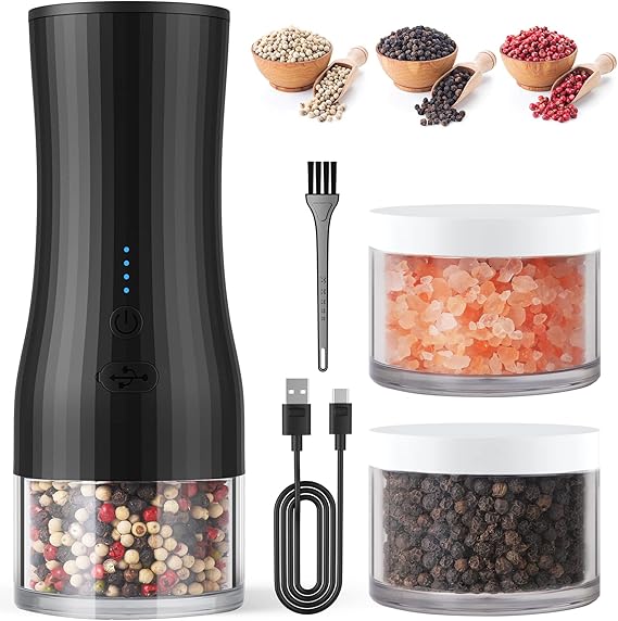 lynker Macina Pepe, Macina Sale e Pepe Elettrico con 2 bicchieri ...