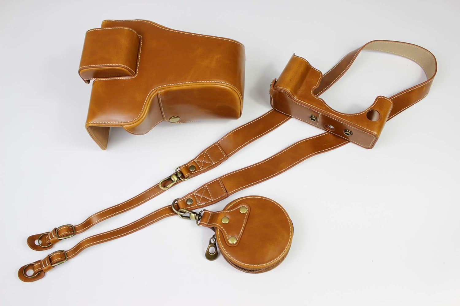 Amazon.com : X-T4 Case, BolinUS Handmade PU Leather Fullbody Camera ...