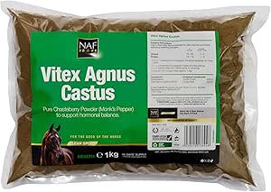 NAF Vitex Agnus Castus Powder 1kg – Natural Hormonal Support for Horses ...