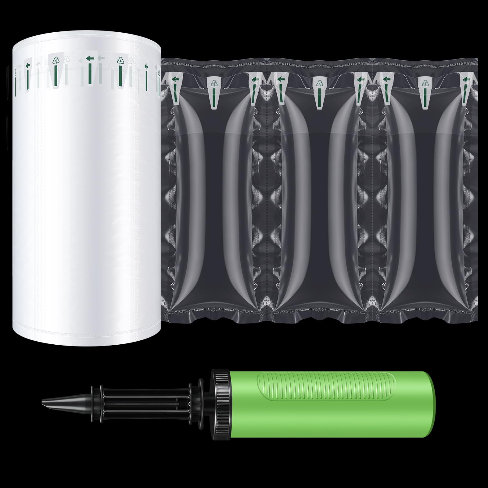 Snapklik.com : Woanger 500 Count Air Pillows For Shipping Clear Air ...