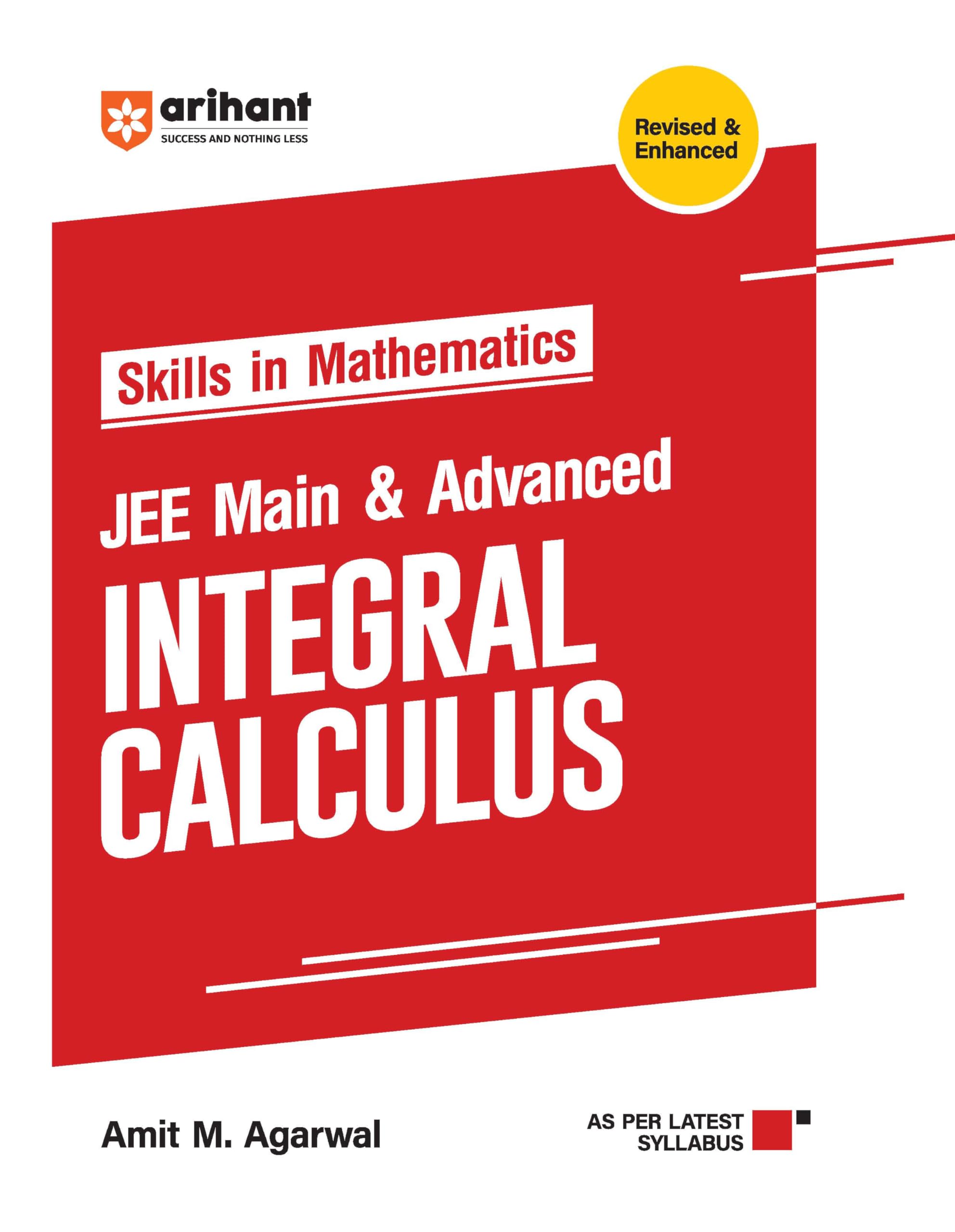 Arihant Skills in Mathematics JEE Main & Advanced Integral Calculus ...