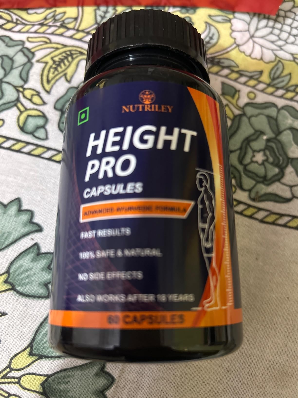 Buy Nutriley Height Capsules For Women & Men 60 capsules (Pack of 1 ...