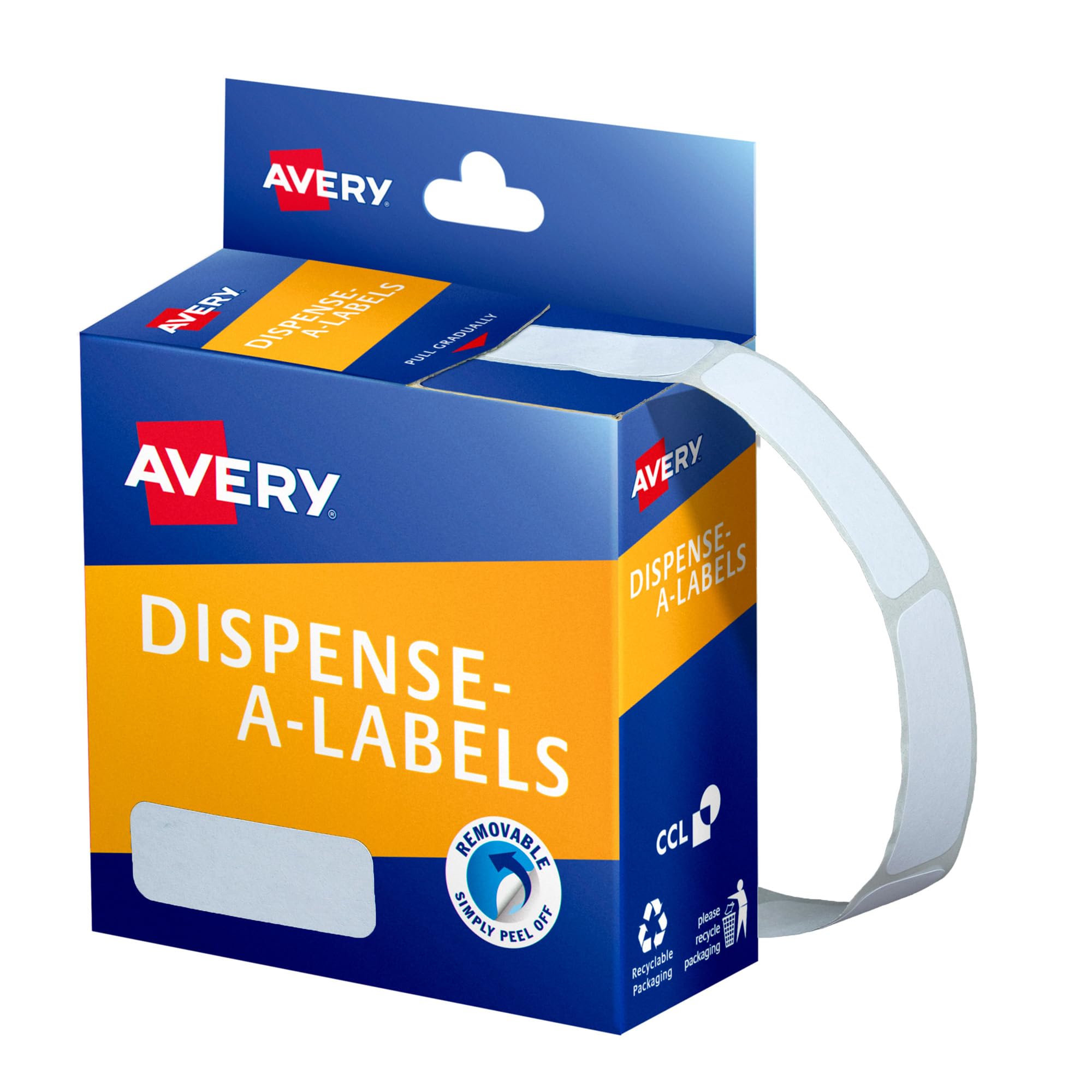 Avery Rectangle Dispenser Labels - Removable Price Stickers ...