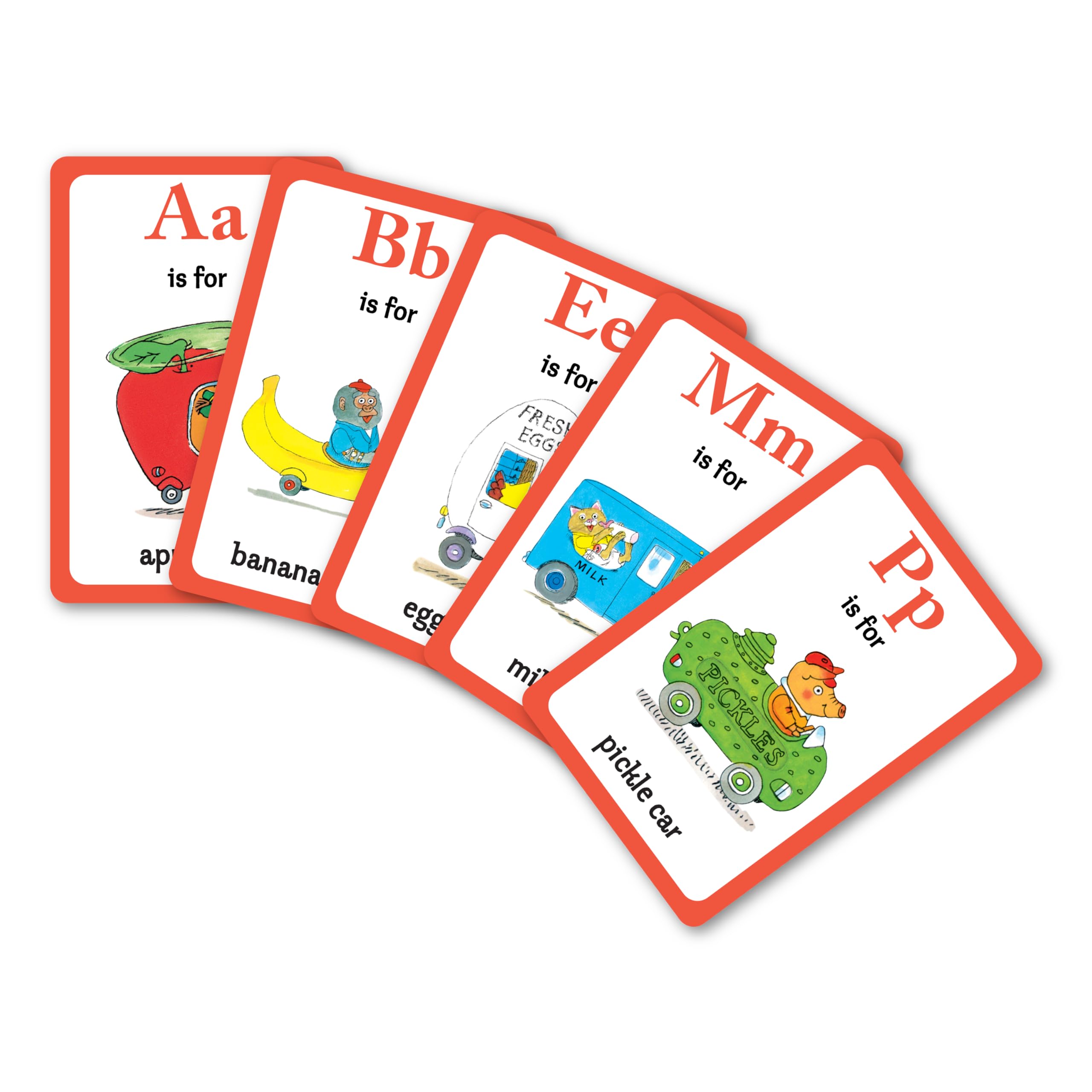 Snapklik.com : Richard Scarrys Busy World Things That Go Card Game ...