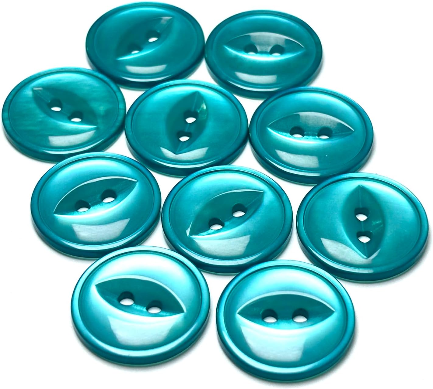 Amazon.com: 10PCS 4/5Inch (20mm) 2-Hole Resin Sewing Buttons, Thickened ...