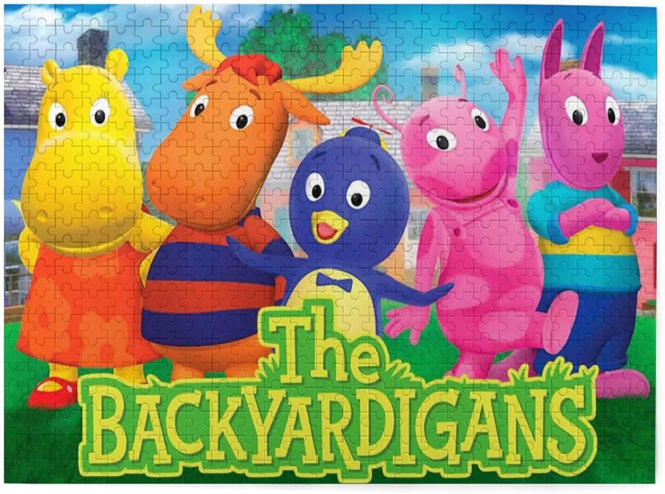 Amazon.com: The Backyardigans Fun Puzzles 500 Piece Jigsaw Puzzles ...