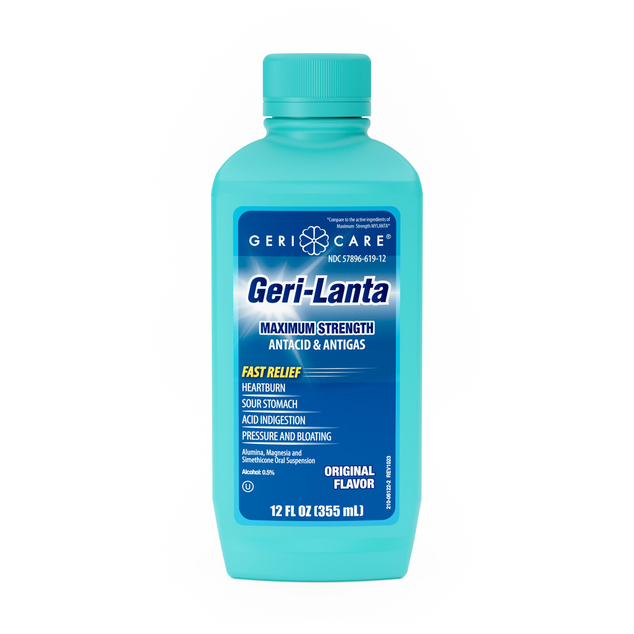Gericaremaximum Strength Geri Lanta Antacid And Antigas For Heartburn ...