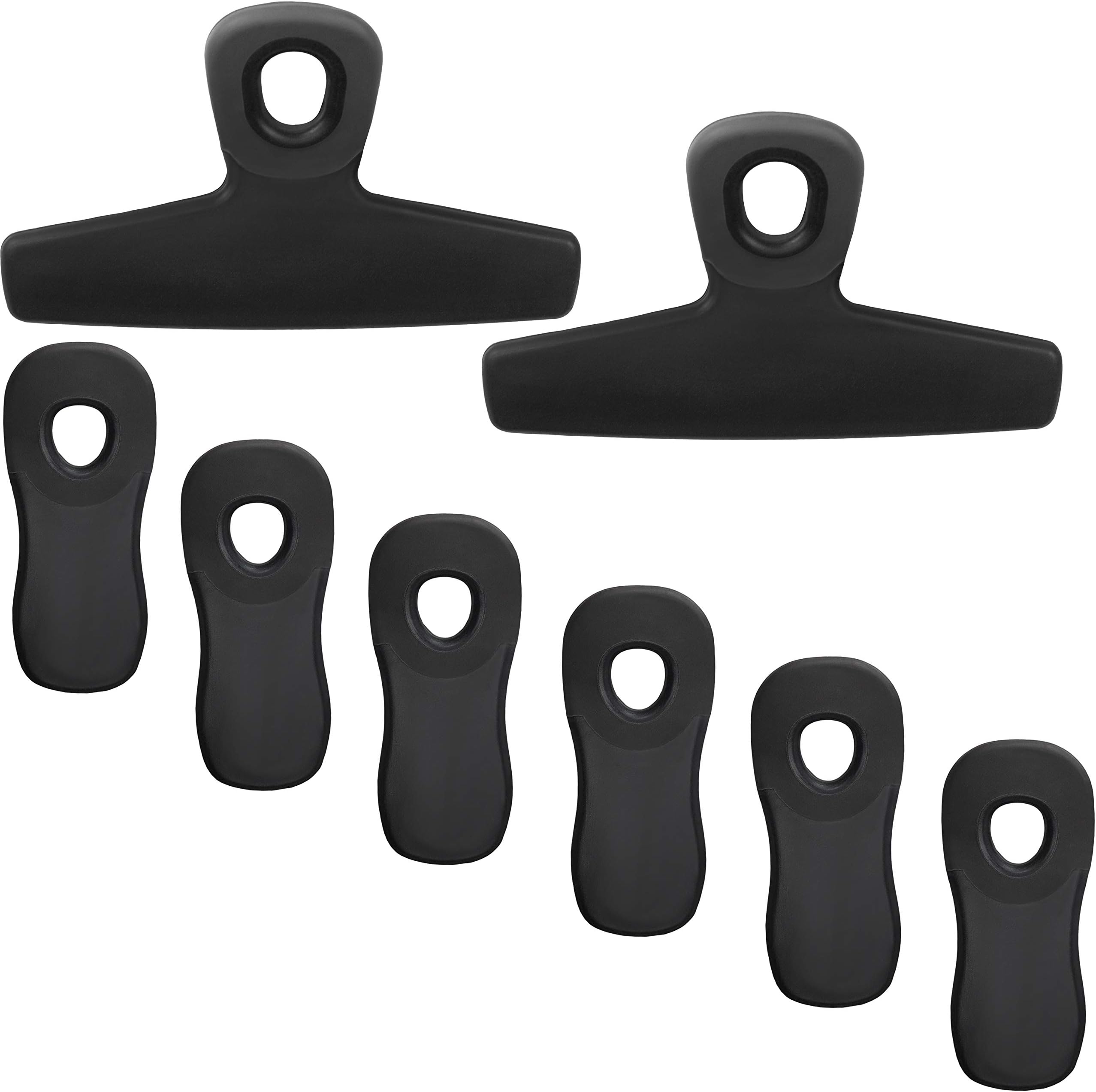 Amazon.com: COOK WITH COLOR Bag Clips, Heavy Duty Chip Clip and ...