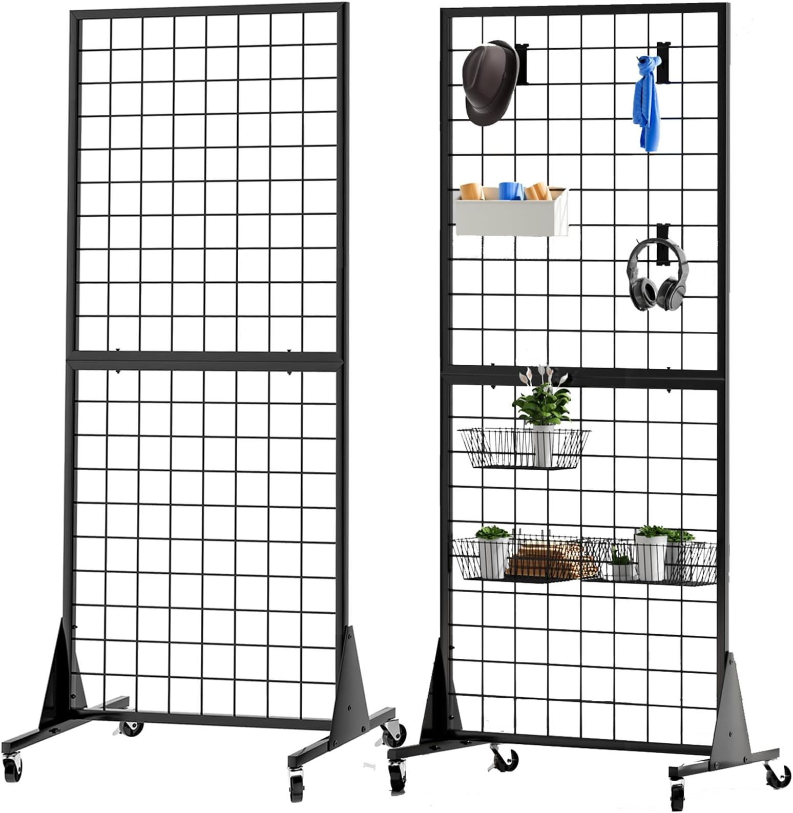 Amazon.com: 7RiversART Black Wire Grid Display Legs - Set of 2 (for Use ...