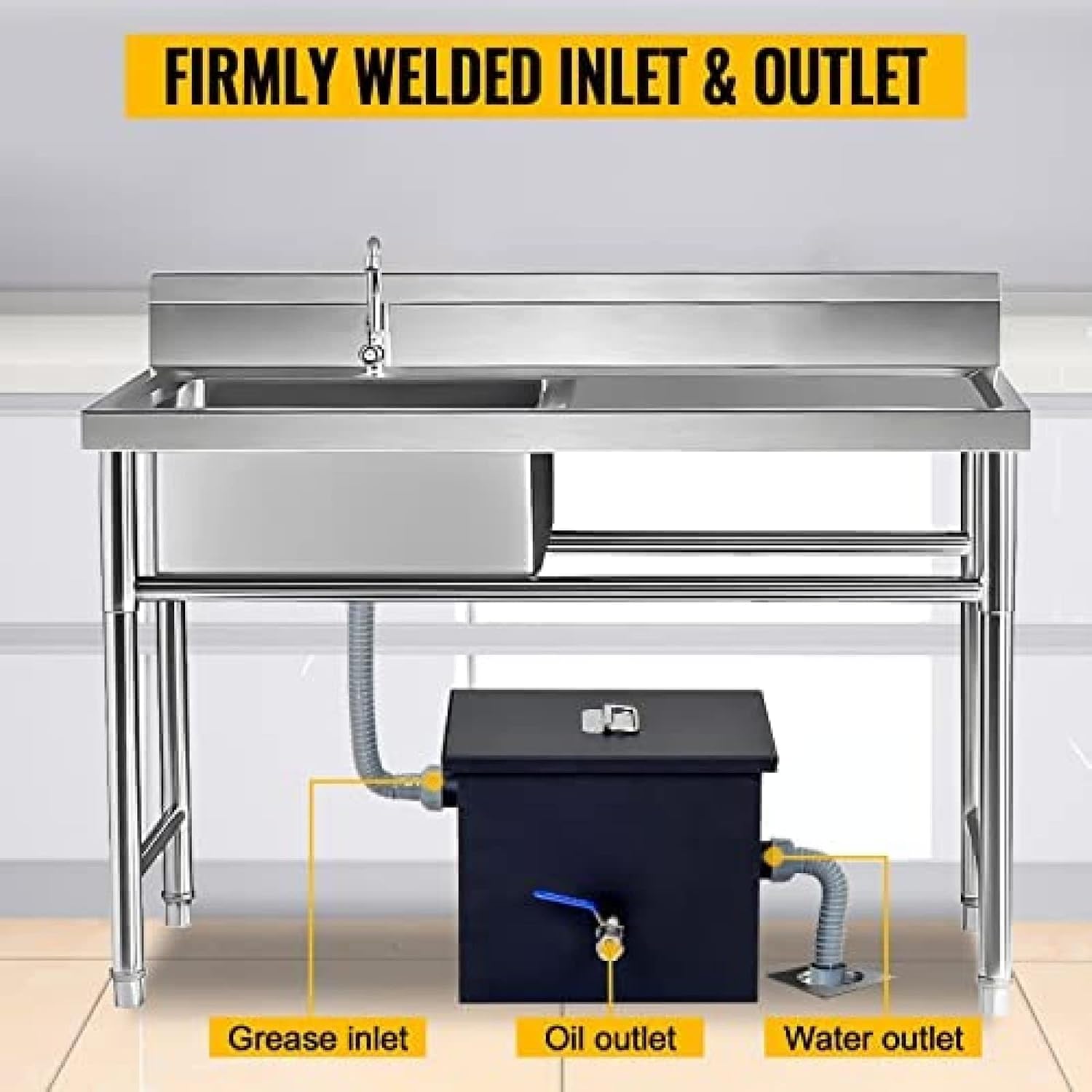 Commercial Grease Interceptor Trap 8-70 Lb - Carbon Philippines | Ubuy
