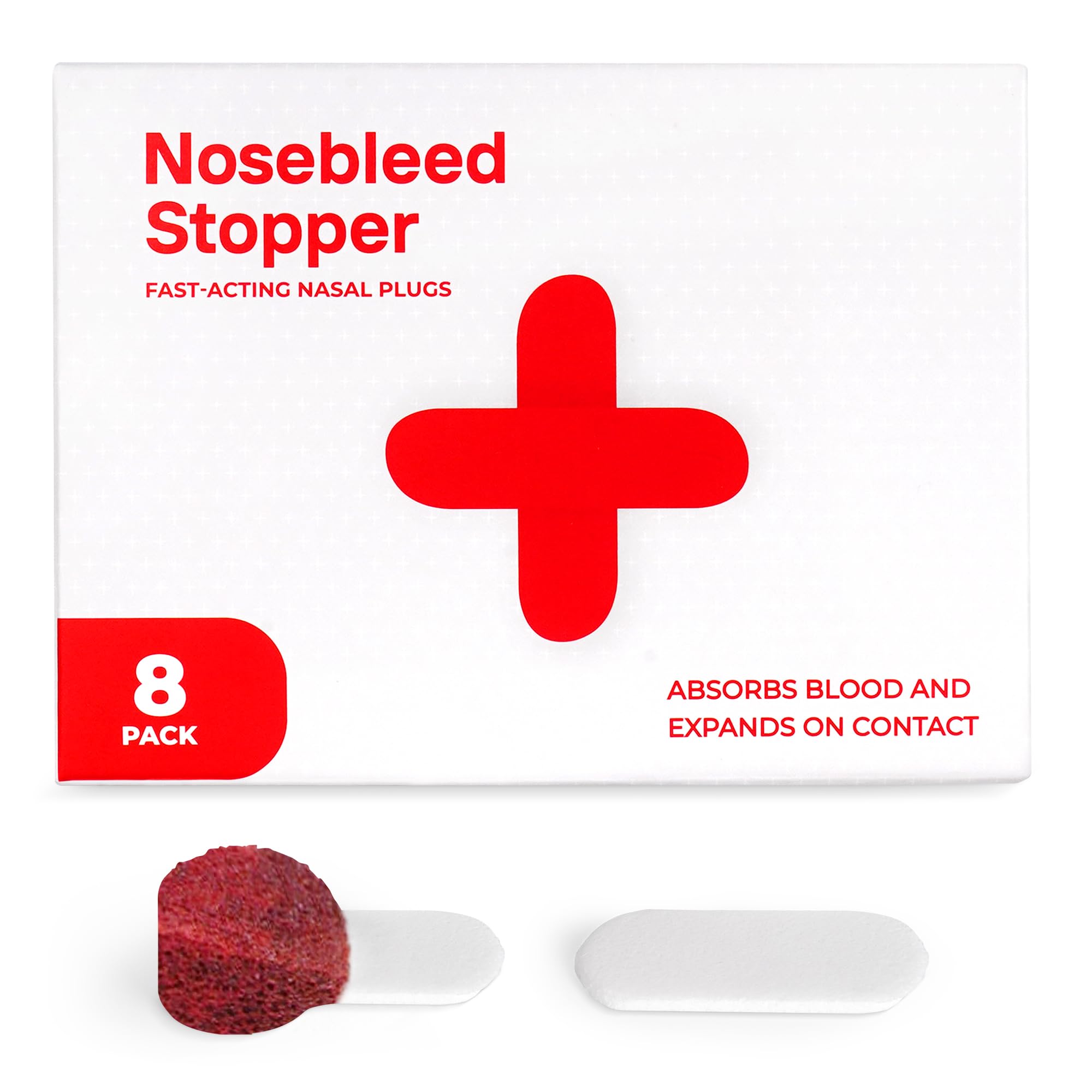 Buy 8 Pack Nosebleed Stopper - Helps Stop Nose Bleed Fast & Painless ...