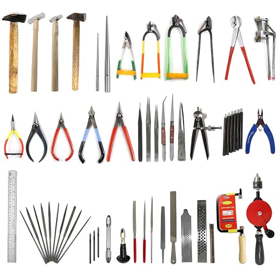 JEWELTECH Jewelery Making 50 Tools Set Art and Craft DIY Kit Unisex ...
