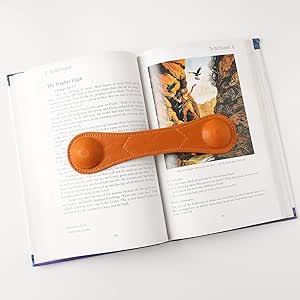 Amazon.com: Weighted Bookmark - Leather Book Page Weight Book Weights ...