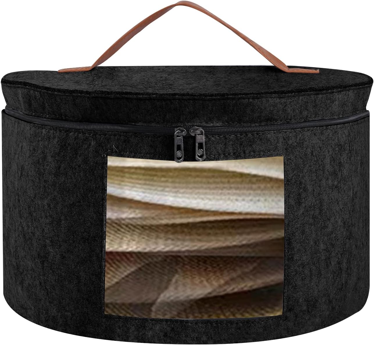 Amazon.com - Munskine Hat Boxes for Women Storage & Men Hat Box Hat ...