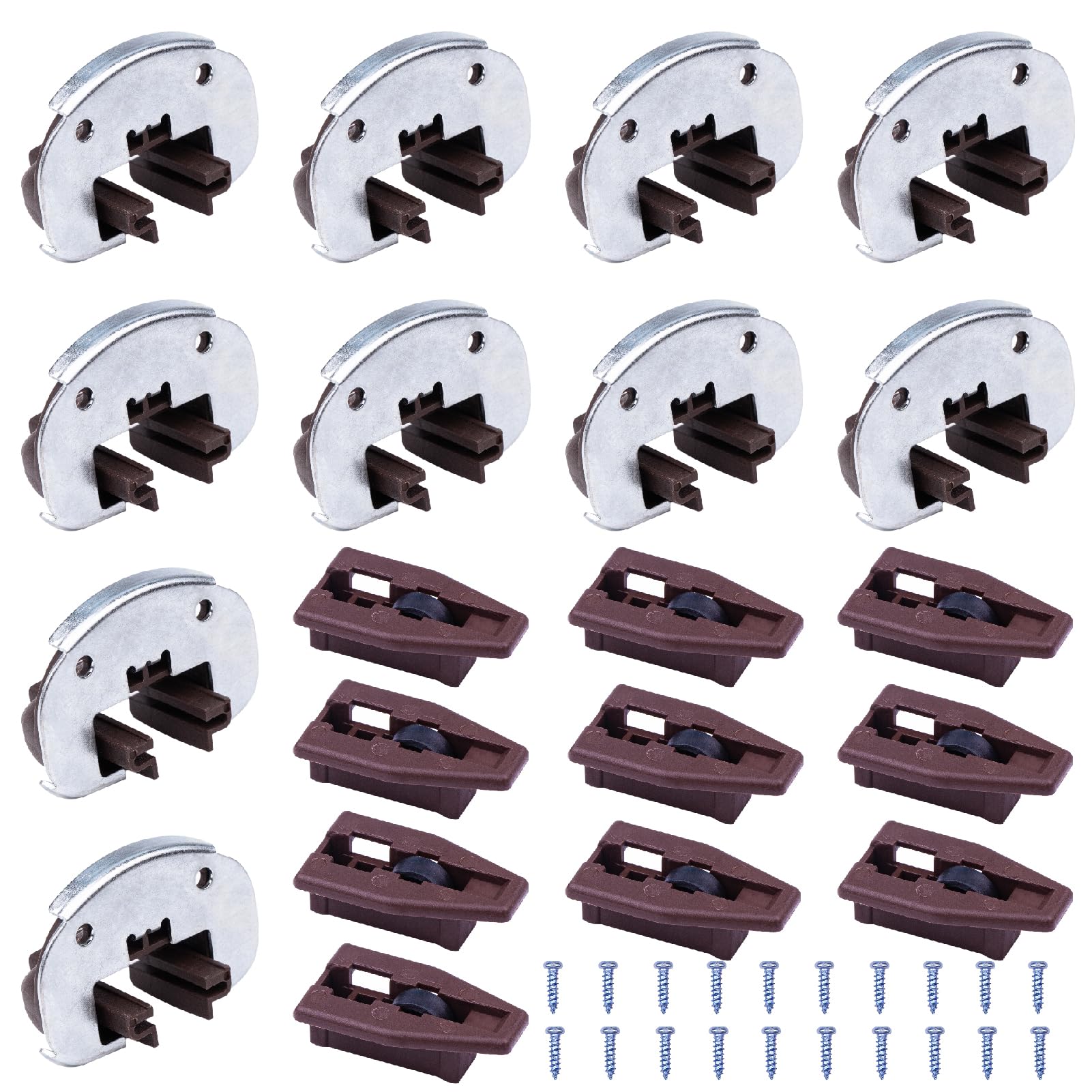 Drawer Tracks and Rails Kit 168 Compatible with Rite-Trak II Enhanced ...