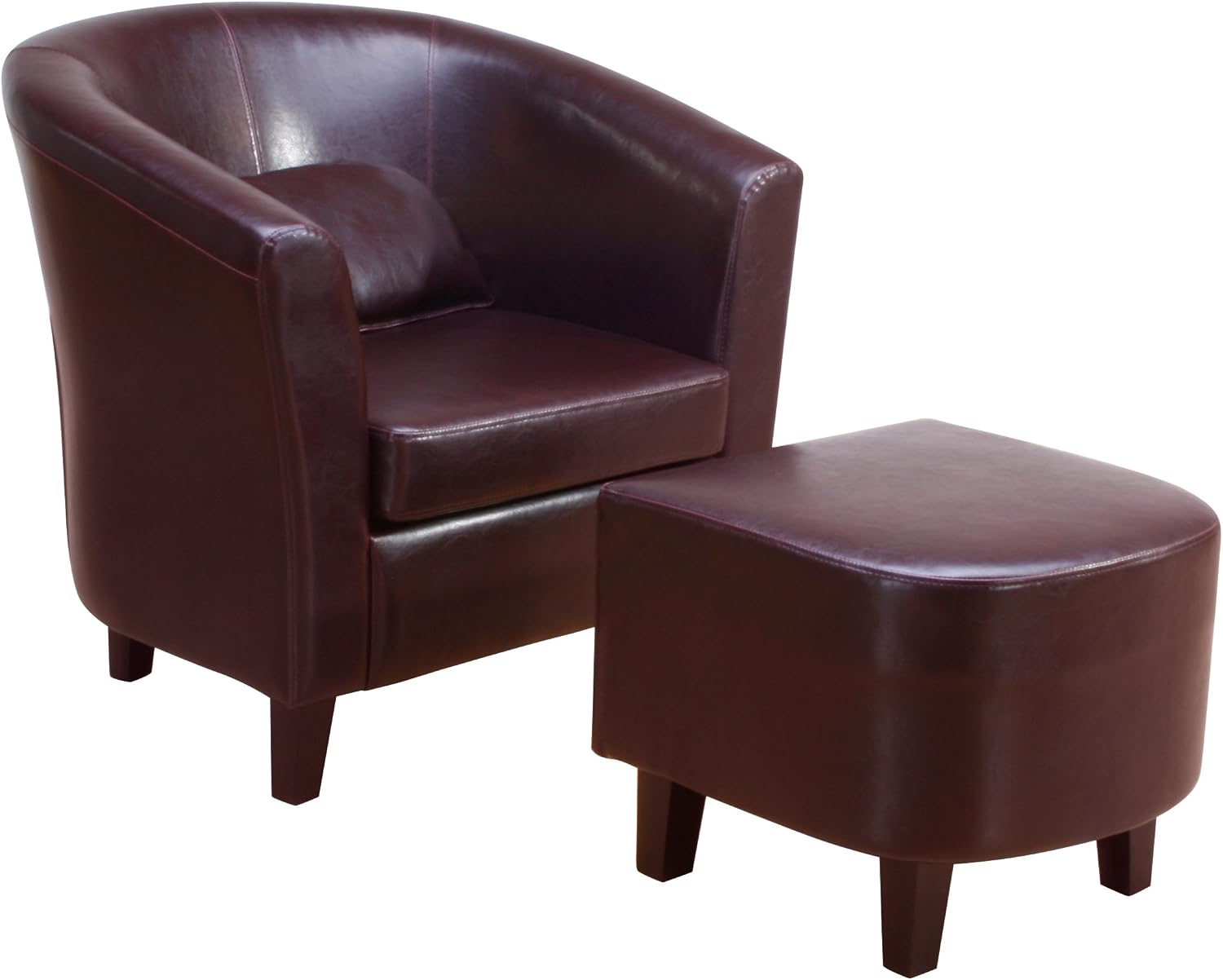 Amazon.com: MyStyle Tub Chair with Ottoman : Home & Kitchen